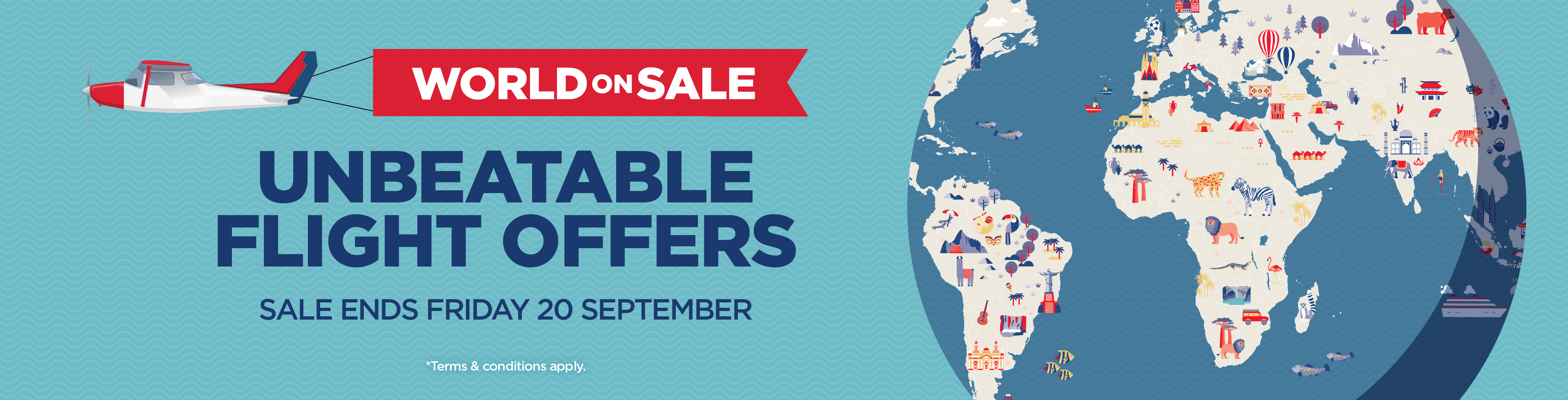 WORLD ON SALE